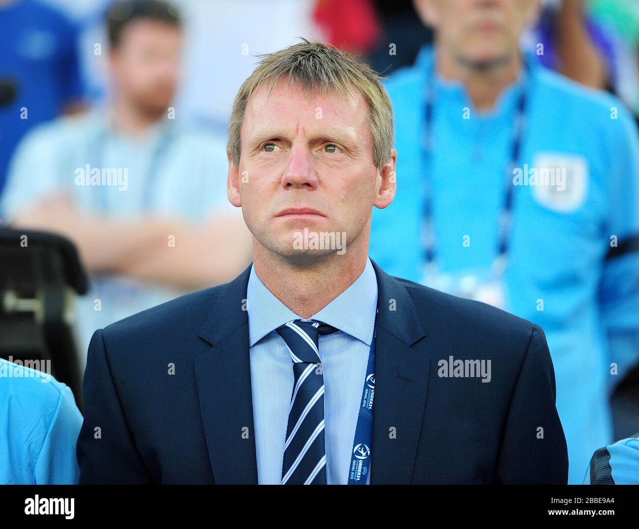 England coach Stuart Pearce Stock Photo - Alamy