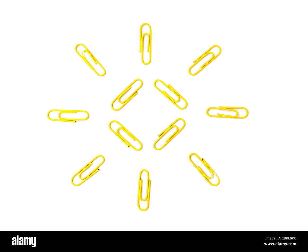 Paper flower on metal Cut Out Stock Images & Pictures - Alamy