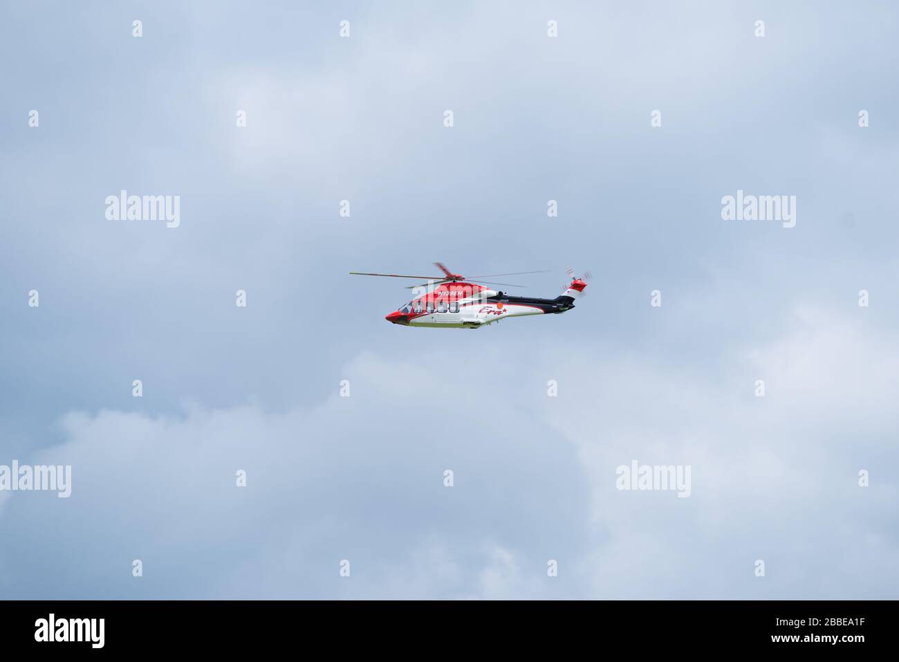 NIJVERDAL, NETHERLANDS - JUNE 23, 2018: Rc plane demonstration with ...