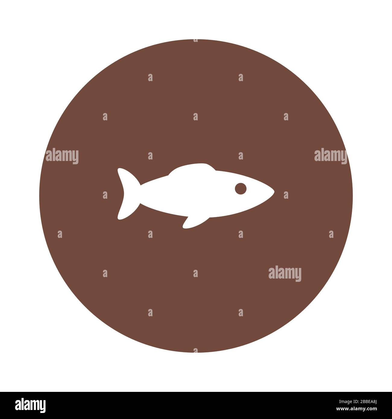 Fish and circle Stock Photo - Alamy