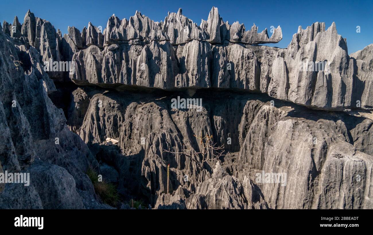 Tsingy Bemaraha National Park, Grand Tsingy, Madagascar Stock Photo - Alamy