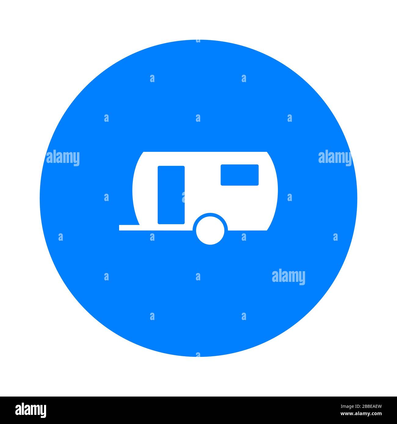 Trailer And Circle Stock Photo Alamy