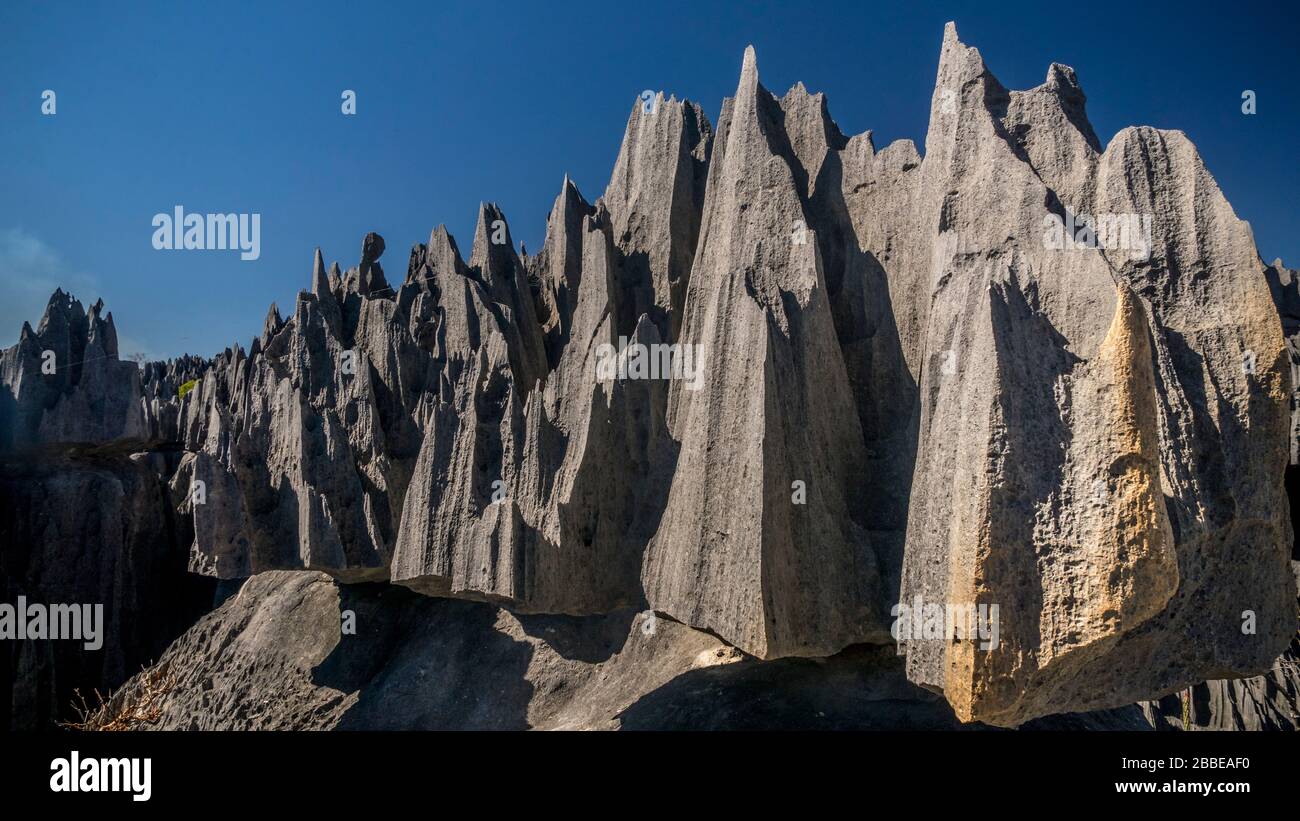 Tsingy Bemaraha National Park, Grand Tsingy, Madagascar Stock Photo - Alamy