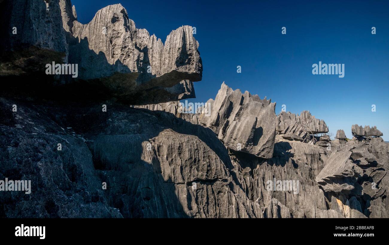 Tsingy Bemaraha National Park, Grand Tsingy, Madagascar Stock Photo - Alamy