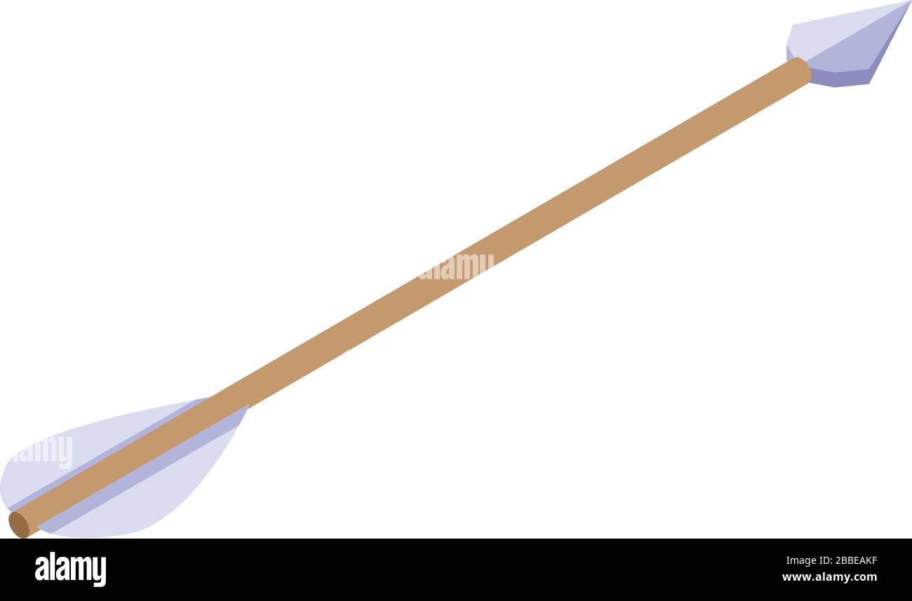 Stone age arrow primitive Stock Vector Images - Alamy