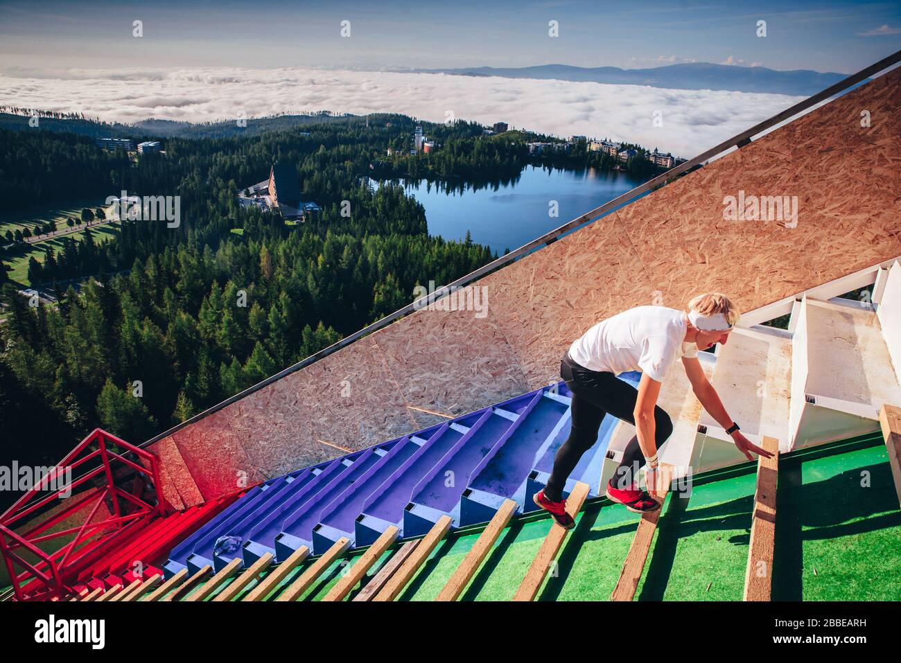 Runner slope hi-res stock photography and images - Alamy