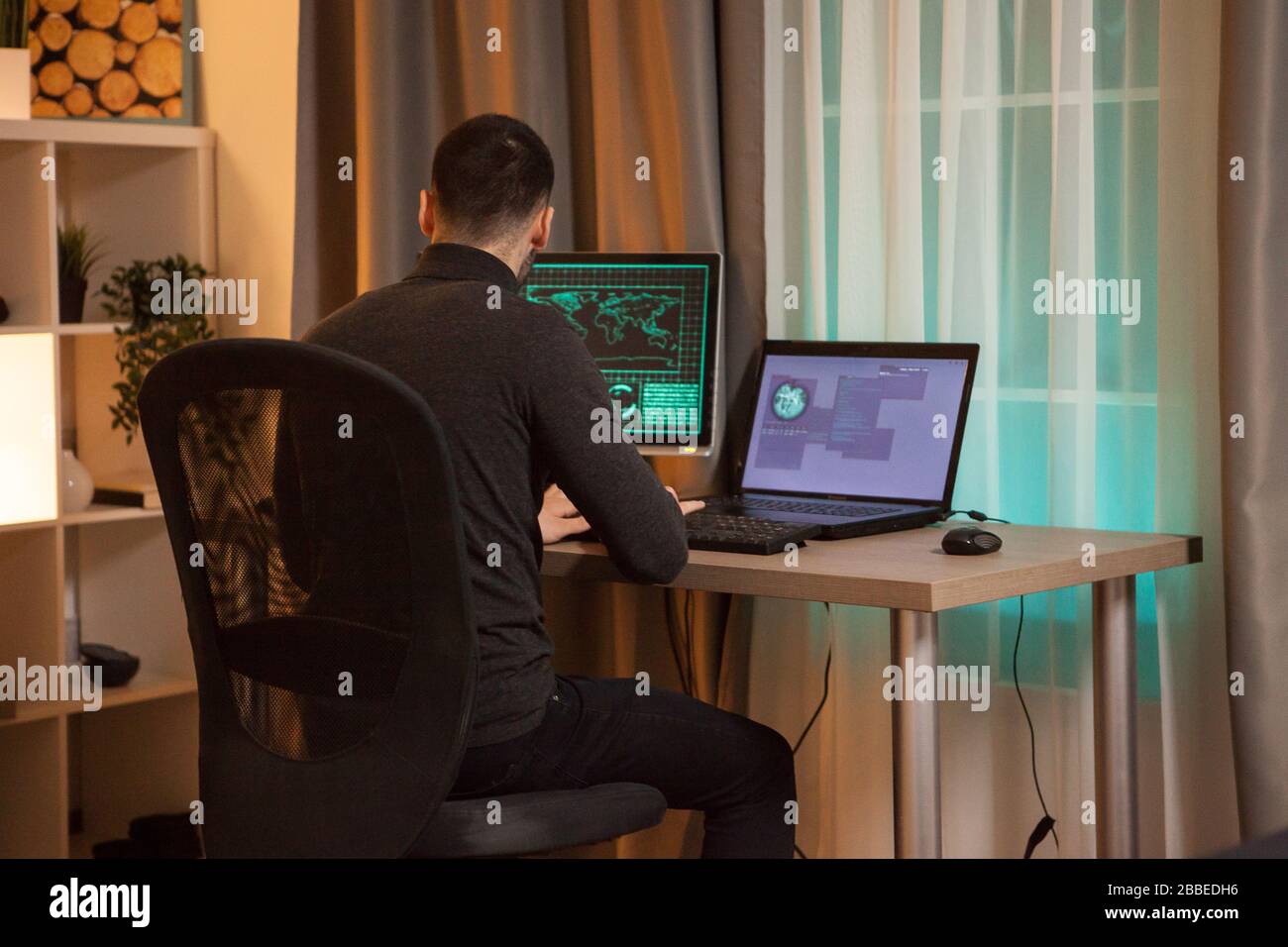 Hacker time hi-res stock photography and images - Alamy