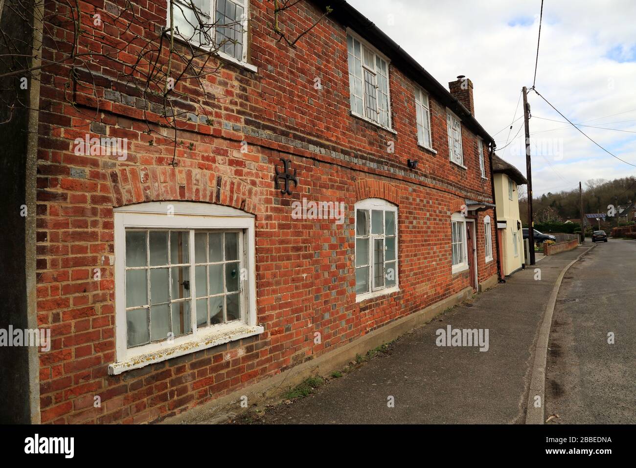 Houses in The Street, Newnham, Sittingbourne, Kent, England, United ...