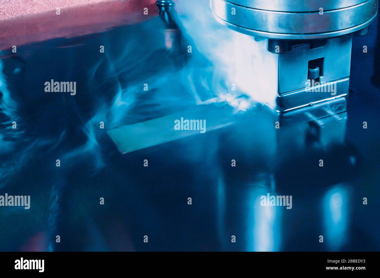 Italian manufacturing industry, pressing machine Stock Photo - Alamy