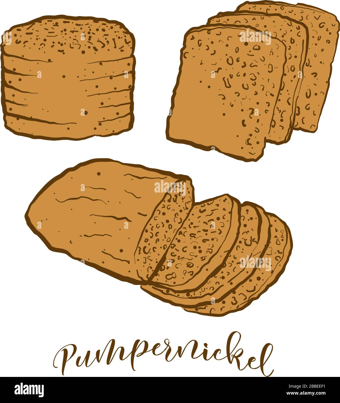 Pumpernickel, germany Stock Vector Images - Alamy