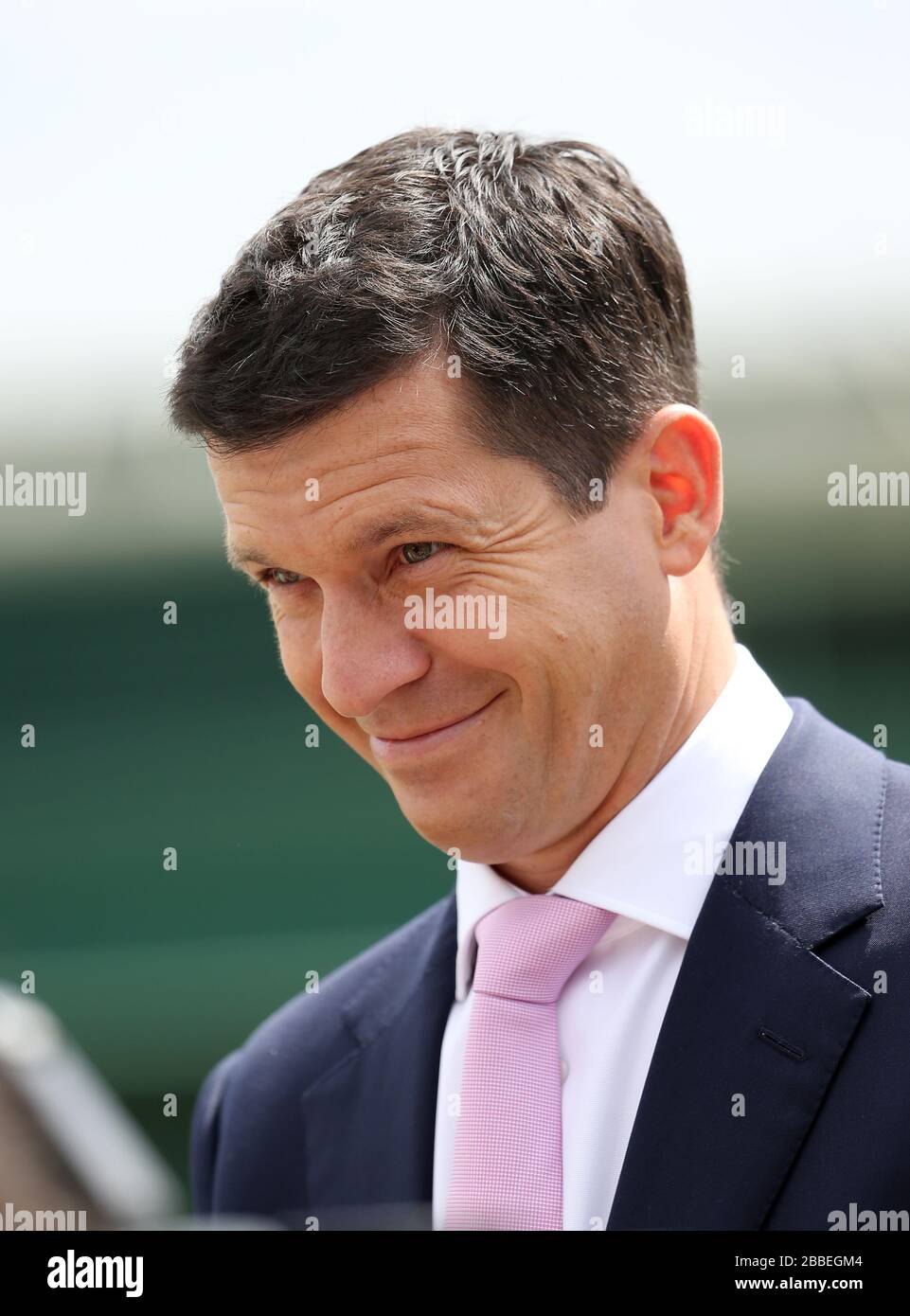 Tim Henman at the 2013 Wimbledon Championships Stock Photo - Alamy