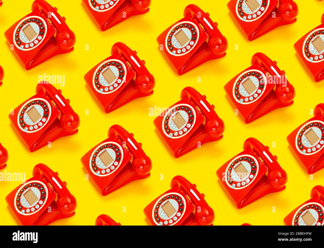 Retro landline telephone hi-res stock photography and images - Alamy