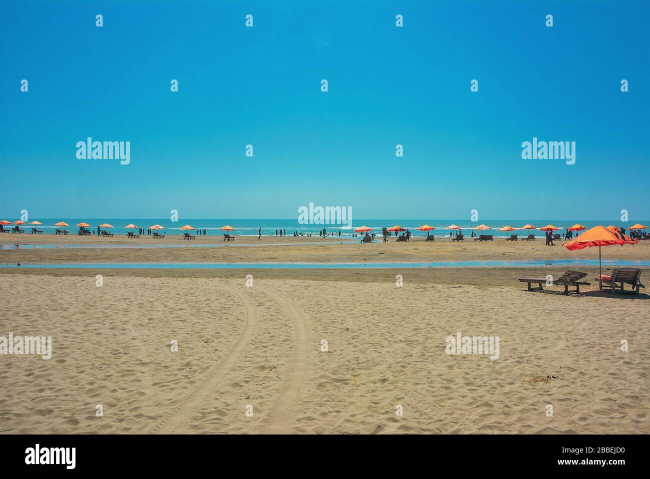 World longest sea beach hi-res stock photography and images - Alamy