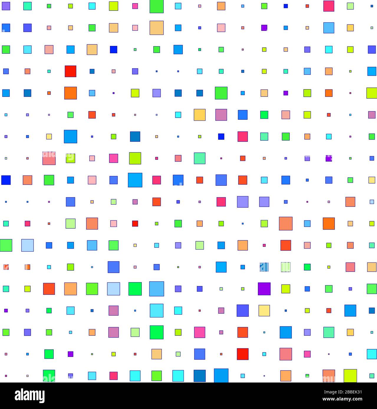 colorful squares on a white background Stock Vector Image & Art - Alamy