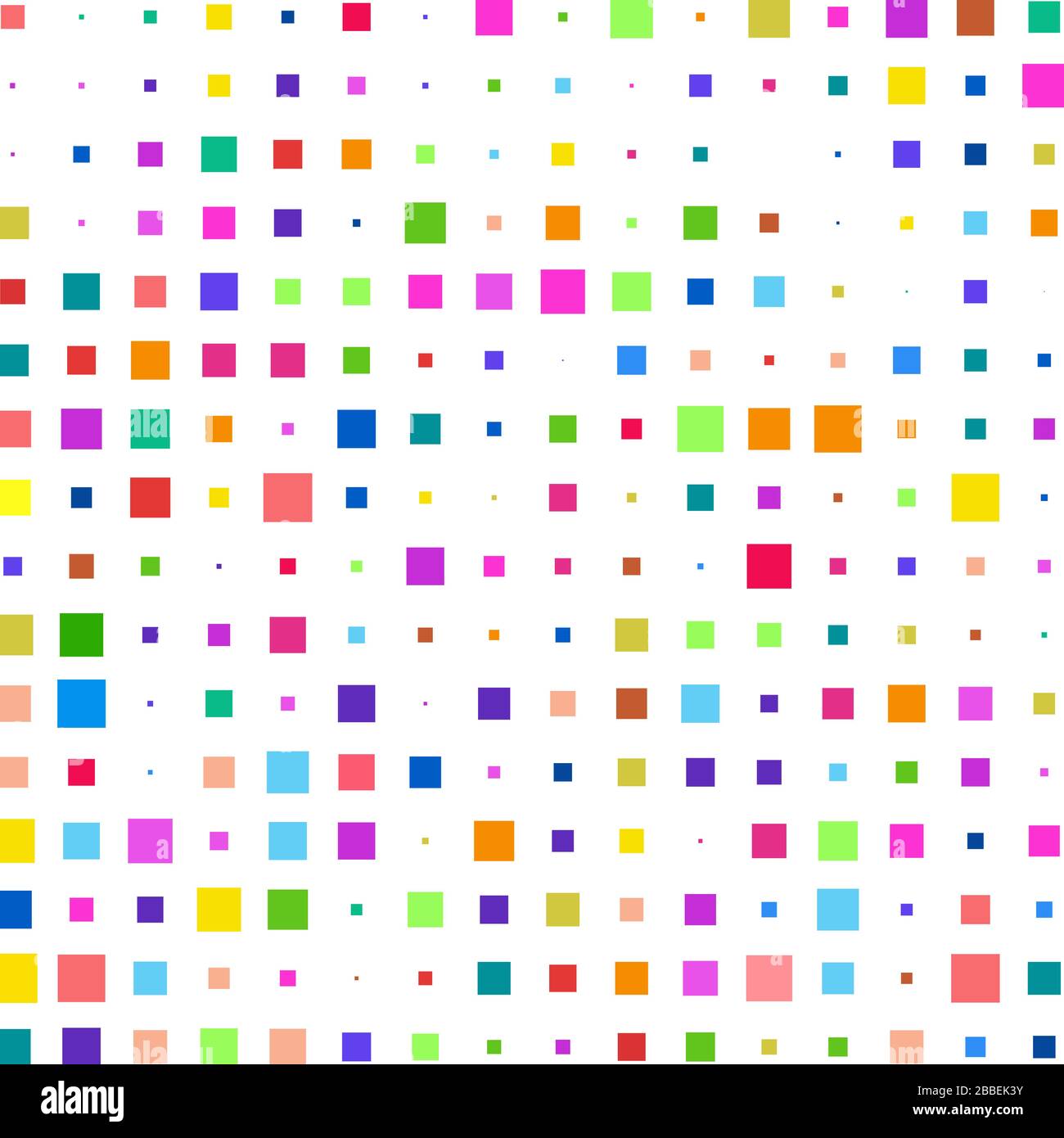 colorful squares on a white background Stock Vector Image & Art - Alamy