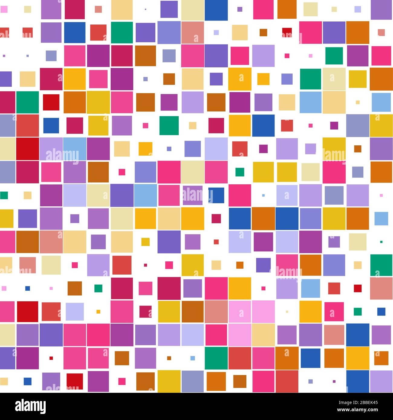 colorful squares on a white background Stock Vector Image & Art - Alamy