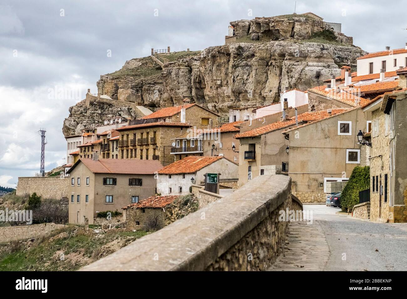 Gudar village, Teruel, Aragón, Spain Stock Photo - Alamy
