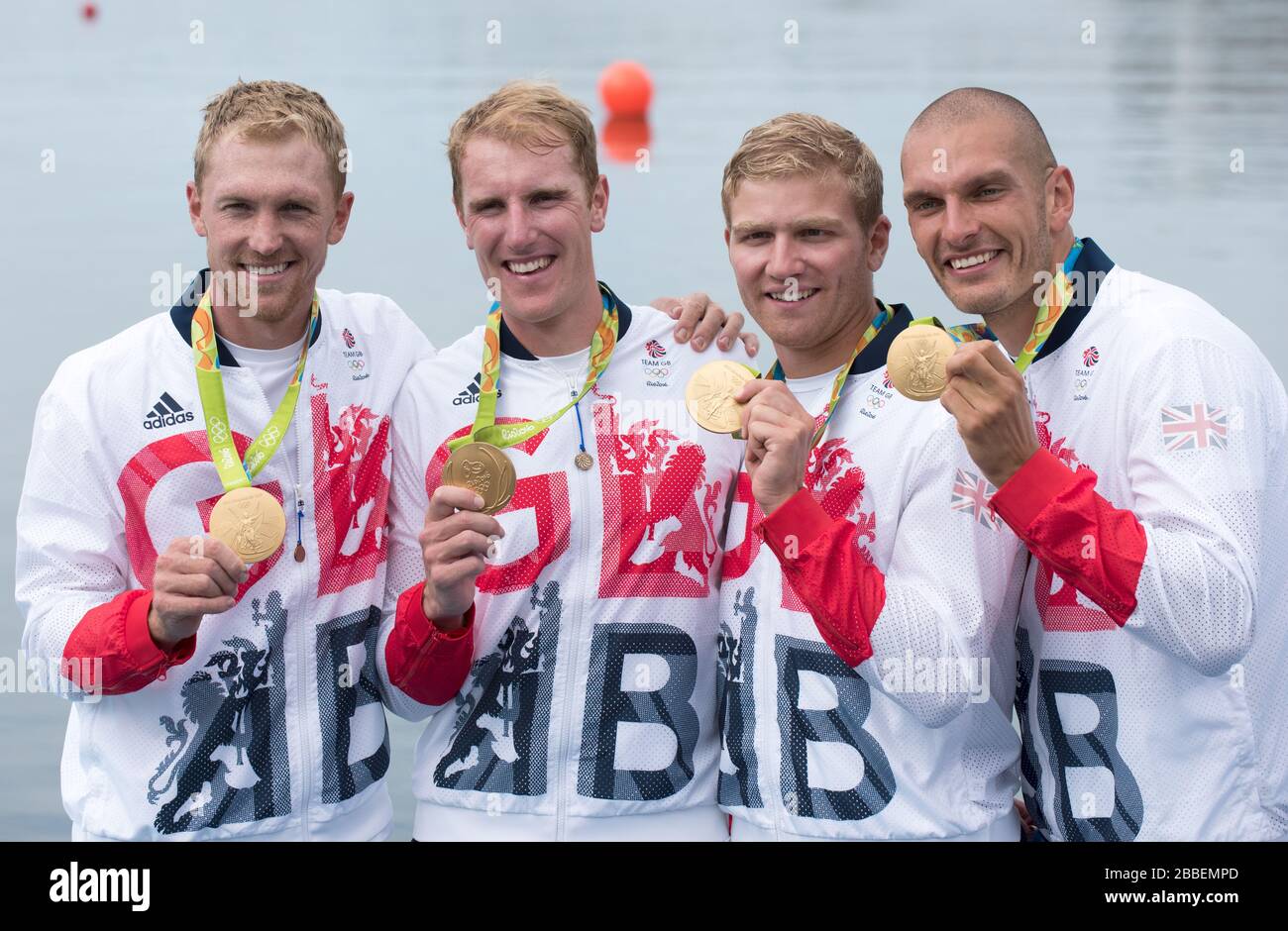 Rio de Janeiro. BRAZIL Gold Medalist Men's Four Final. GBR M4-, Bow ...
