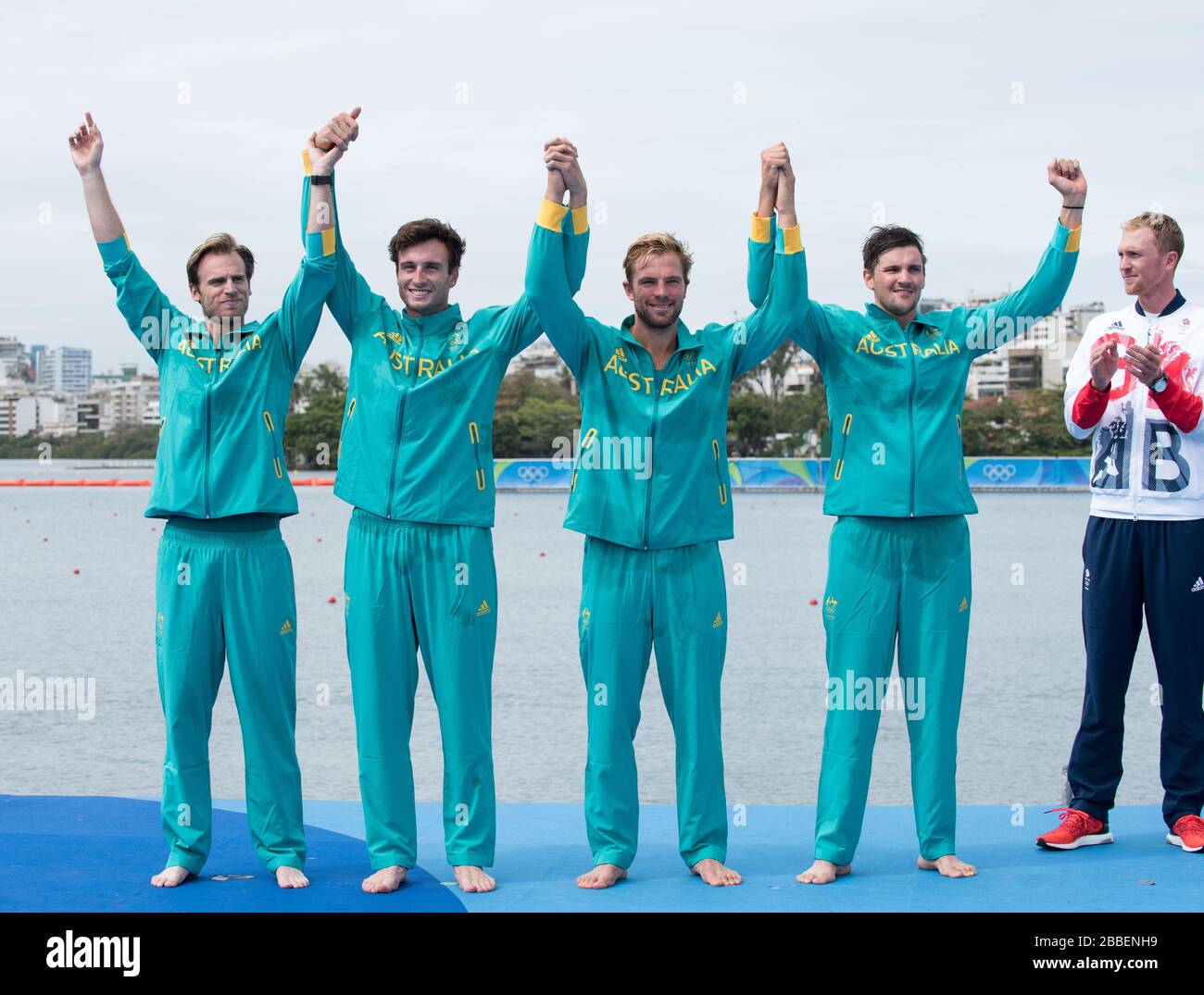 Rio de janeiro brazil silver medalist aus m4 william lockwood hi-res ...