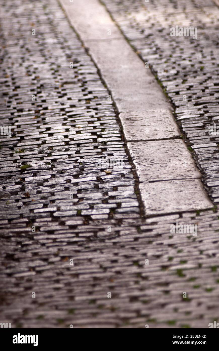 Cobbled street, York Stock Photo - Alamy