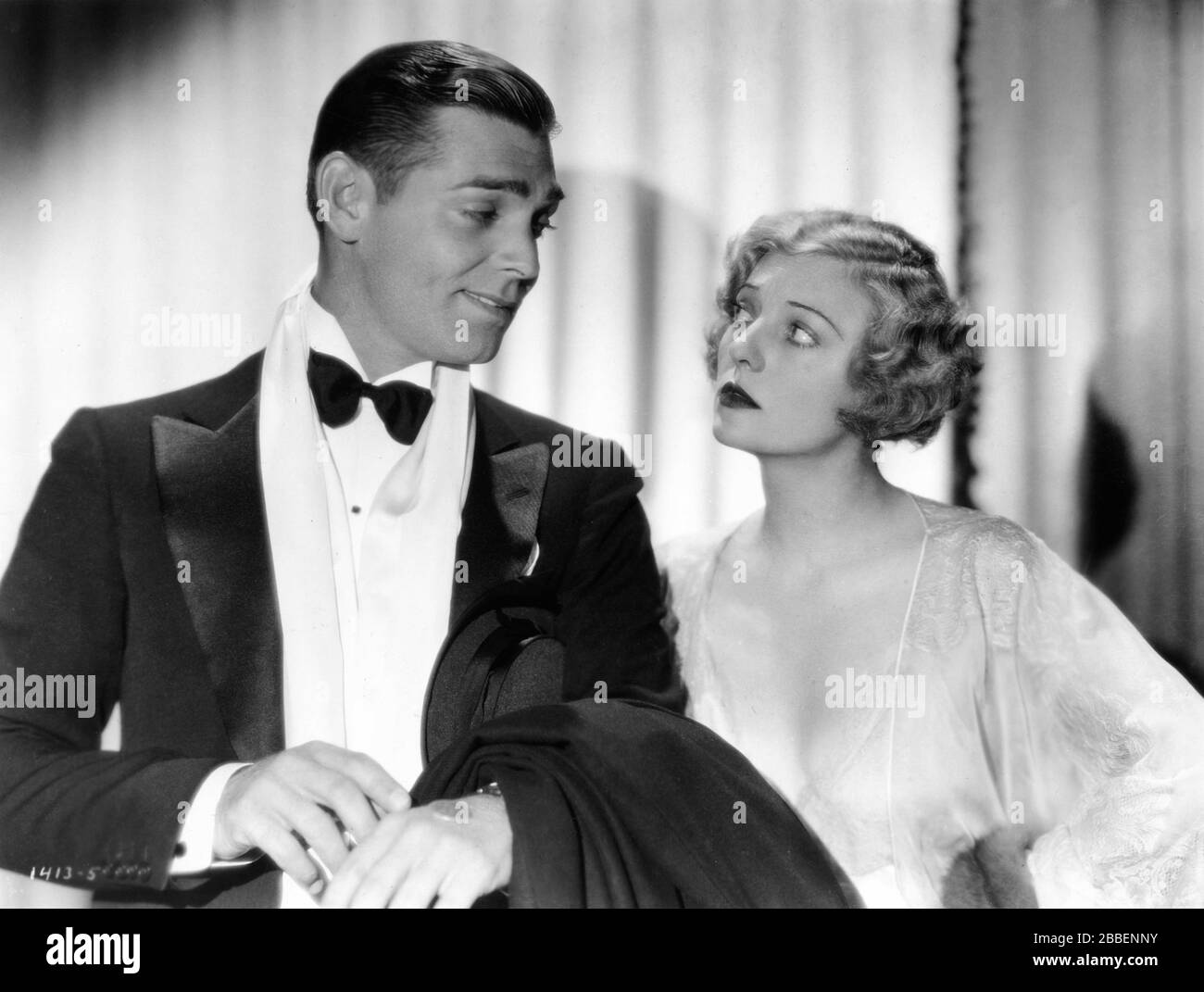 Clark gable carole lombard portrait hi-res stock photography and images ...