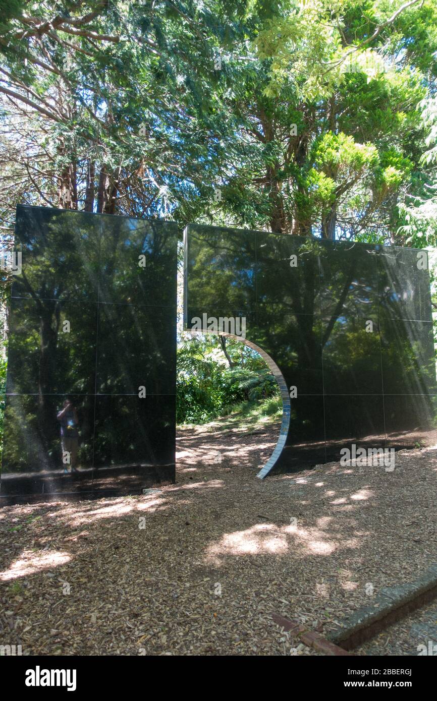 Wellington is the capital city of New Zealand.A sculpture in the ...