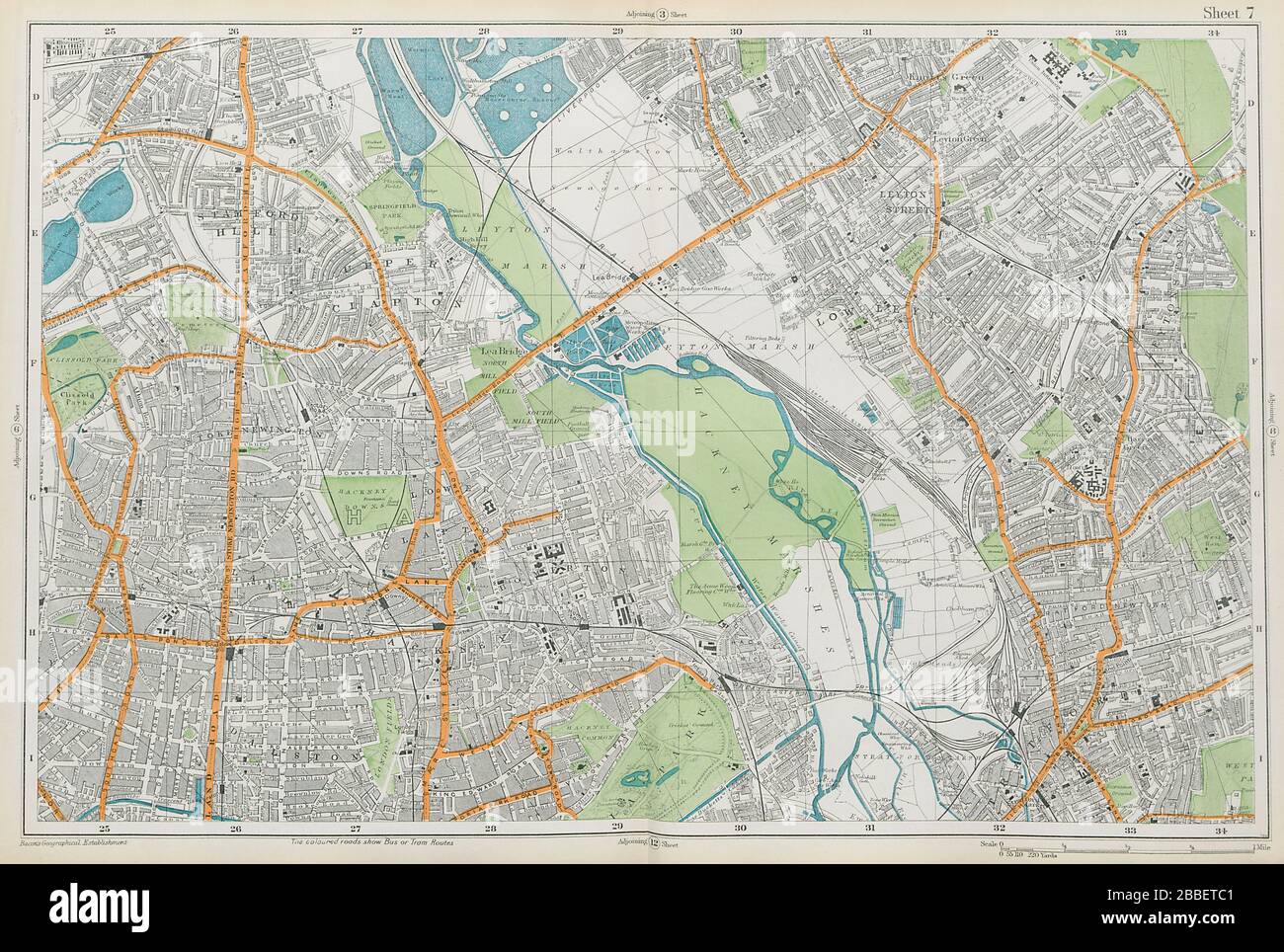 Map Of Stoke Newington High Resolution Stock Photography and Images - Alamy