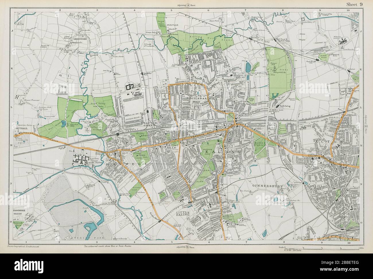 EALING/ACTON Greenford Hanwell Gunnersbury Perivale Hanger Lane. BACON ...