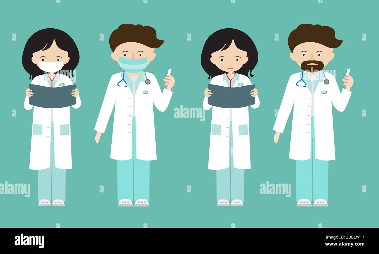 Doctor cartoon hi-res stock photography and images - Alamy