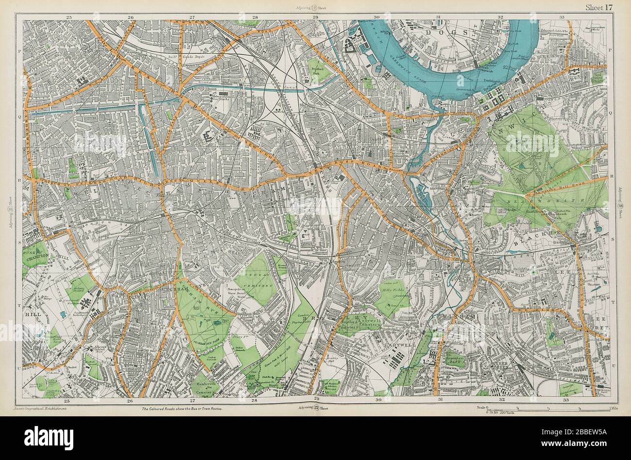 LONDON SOUTH Camberwell Greenwich Deptford Lewisham Southwark. BACON ...