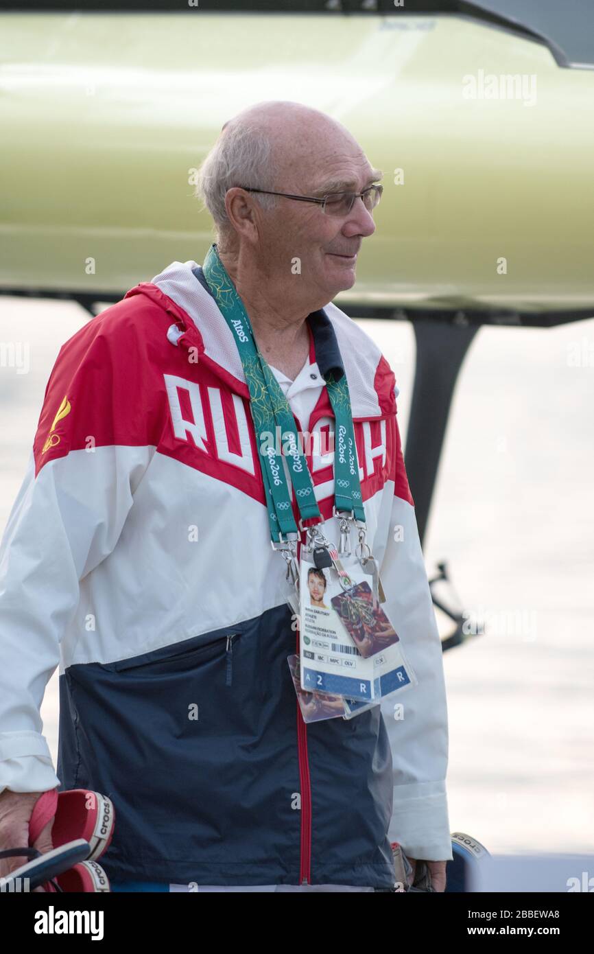 Rio de Janeiro. BRAZIL Mike SPRACKLEN, General view of the boat park ...