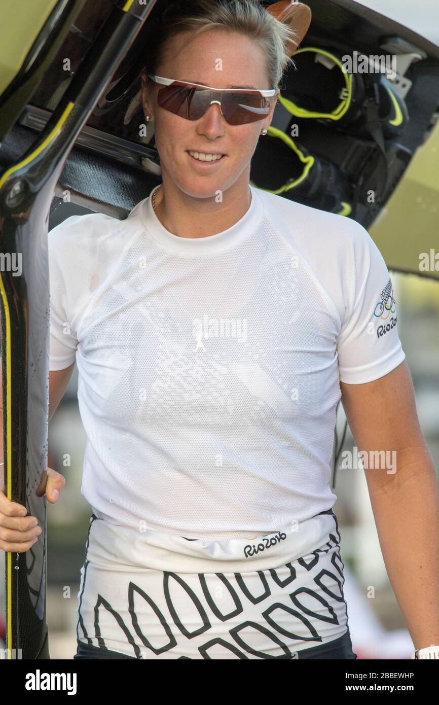 Rio de Janeiro. BRAZIL. NZL W1X. Emma TWIGG, boating.2016 Olympic ...