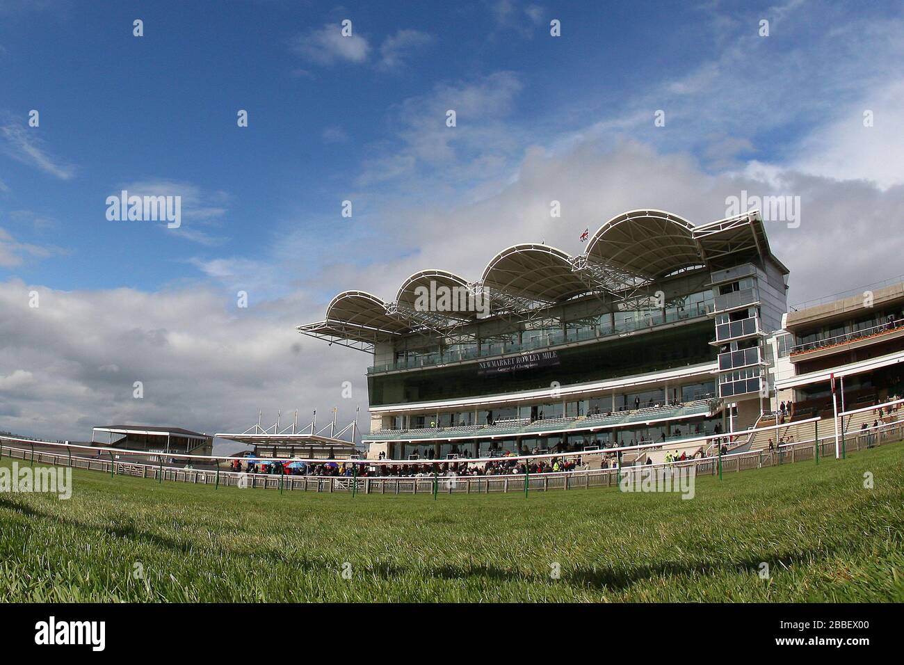 General view of the main stand Stock Photo - Alamy
