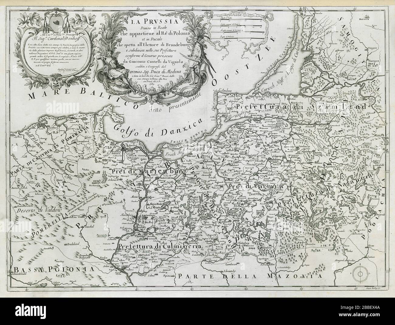 Kaliningrad map hi-res stock photography and images - Alamy