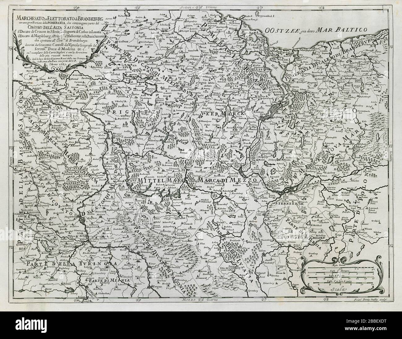 Map of the marquisate hi-res stock photography and images - Alamy
