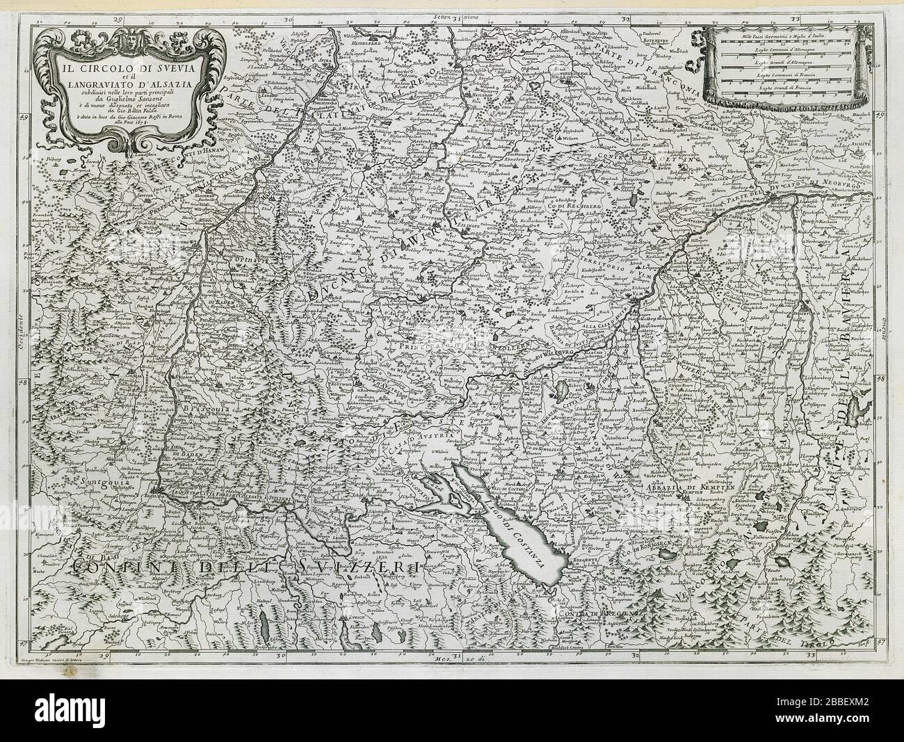 Il Circolo di Svevia et… Alsazia. Swabia Alsace SW Germany ROSSI/SANSON ...