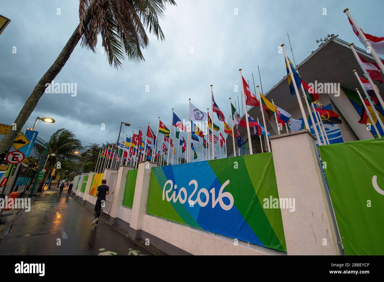 Rio de Janeiro. BRAZIL. 2016 Olympic Rowing Regatta. Lagoa Stadium ...