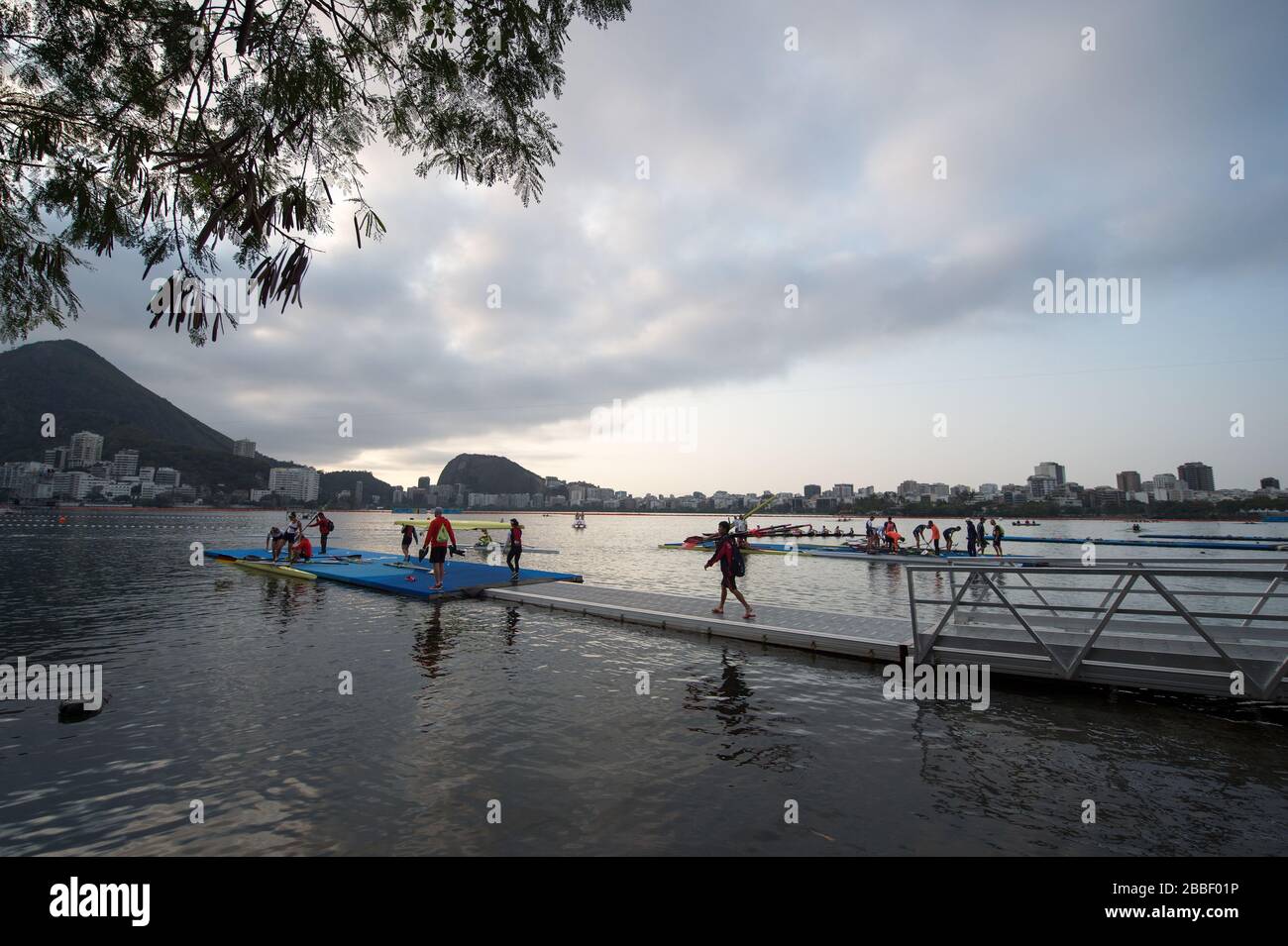 Rio de Janeiro. BRAZIL Boating General view of the boat park.and across ...