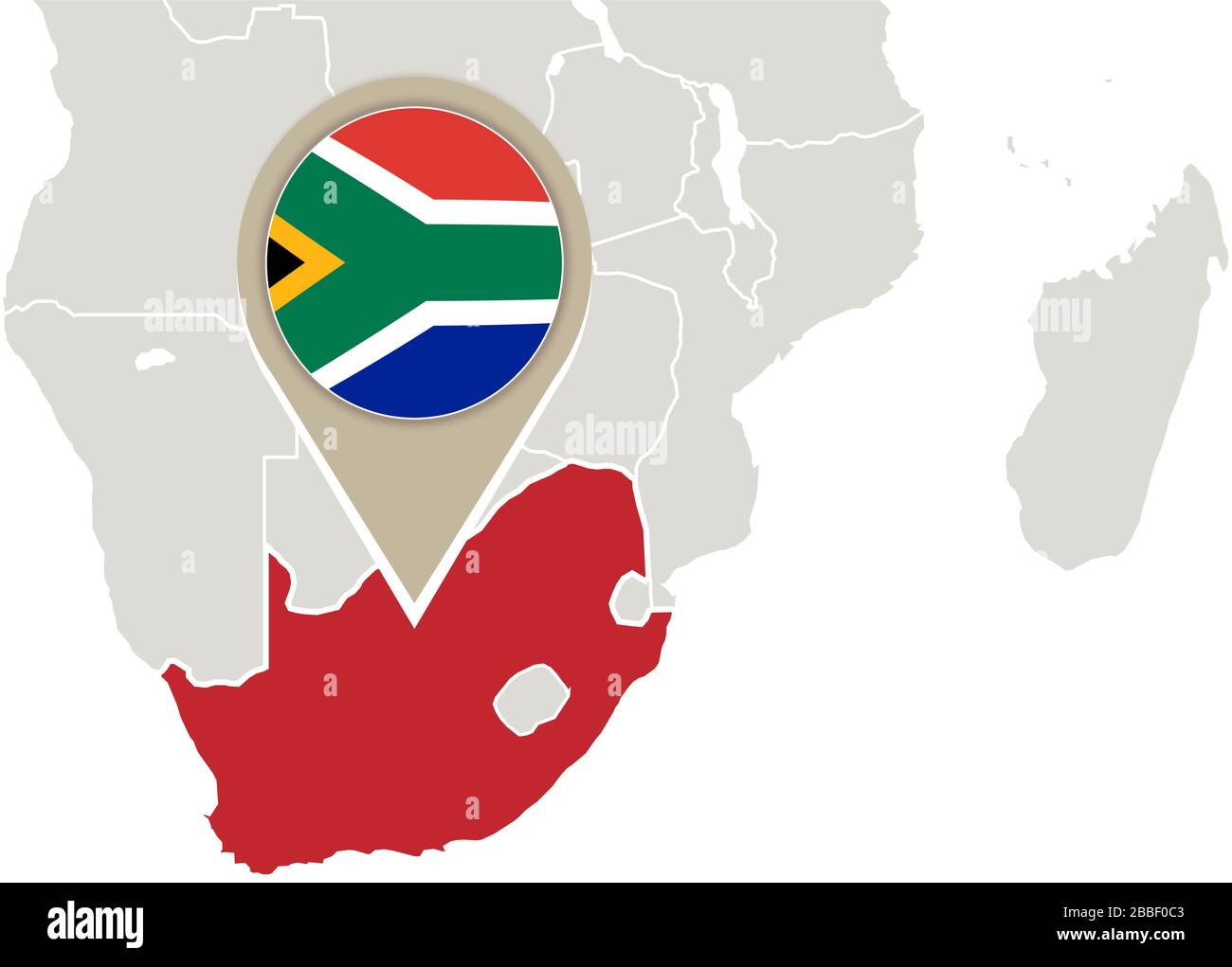 Rsa map Stock Vector Images - Alamy