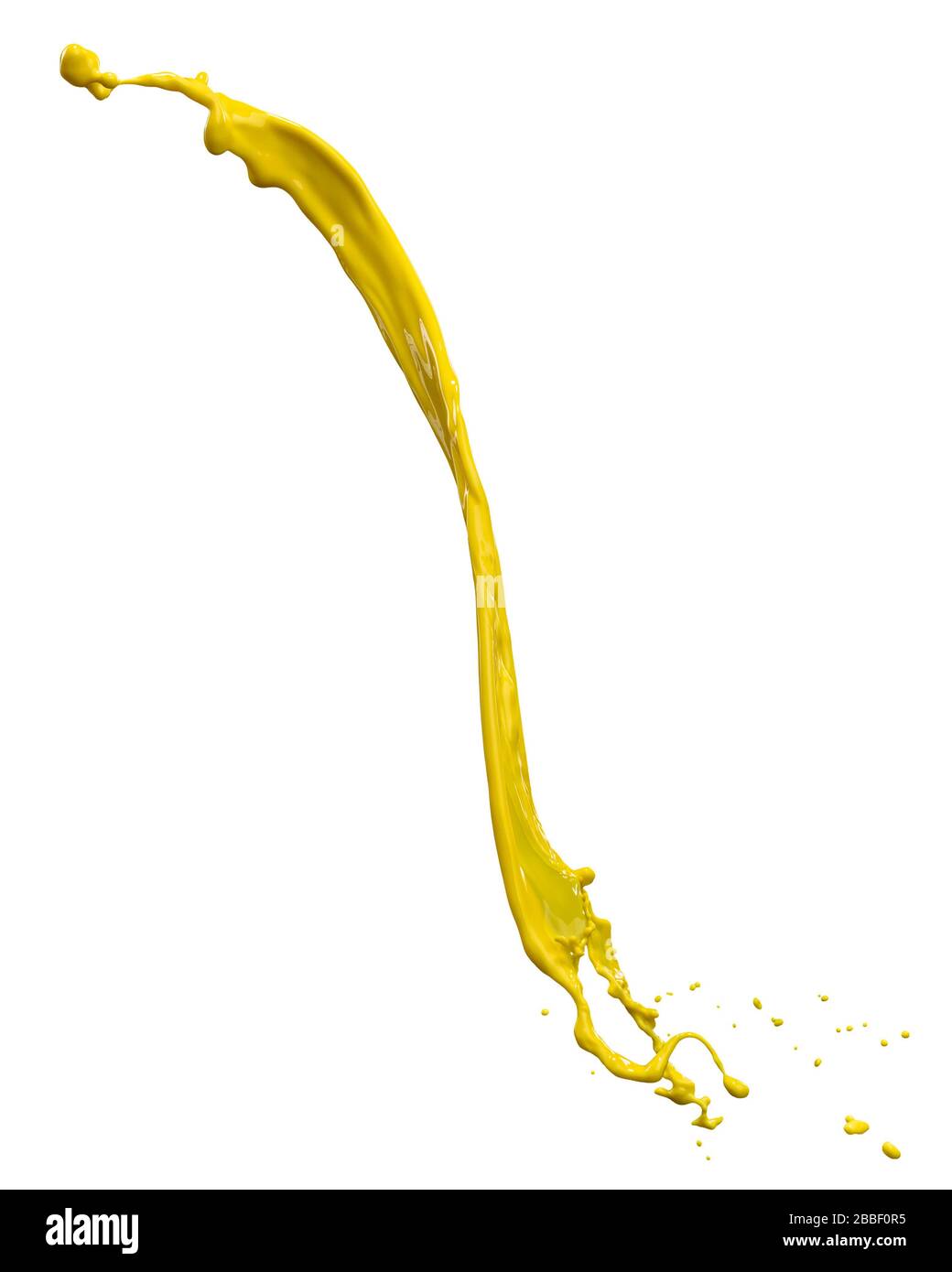 Splendid white paint splash isolated hi-res stock photography and ...