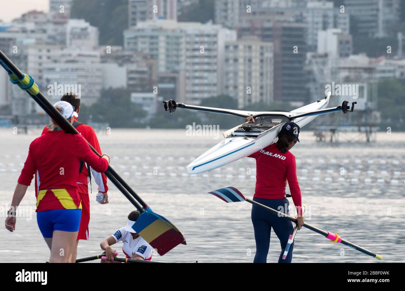 Rio de Janeiro. BRAZIL Boating General view of the boat park.and across ...