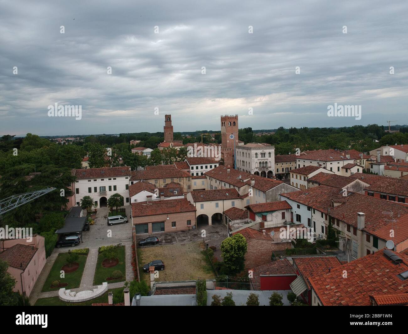 Torre dell'Orologio, Noale, Italy Stock Photo - Alamy
