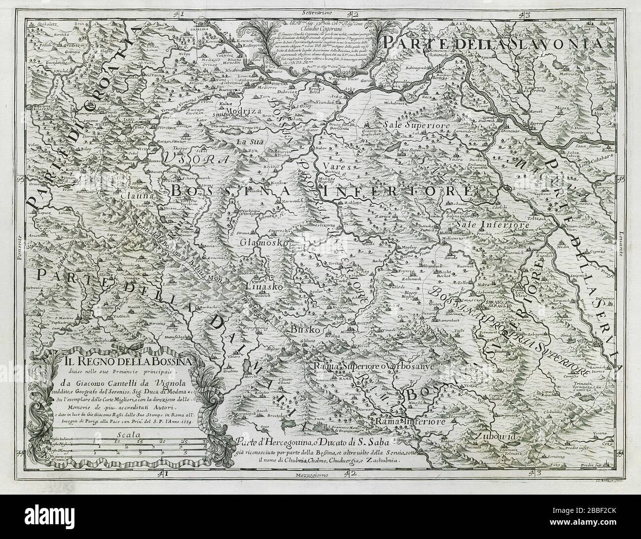 Il Regno della Bossina. Bosnia Herzegovina. ROSSI / CANTELLI DA VIGNOLA ...