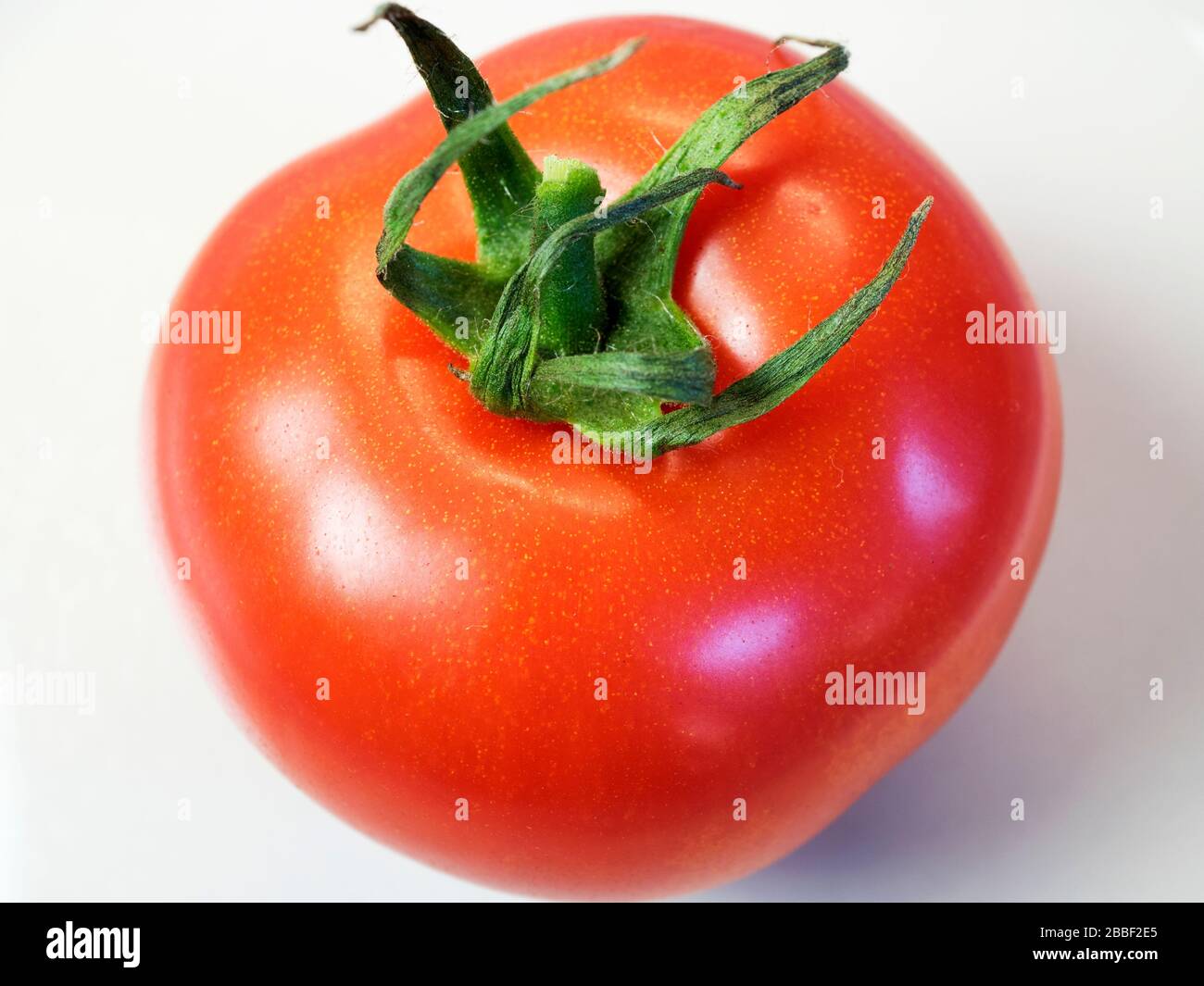 Tomato With Stalk High Resolution Stock Photography and Images - Alamy