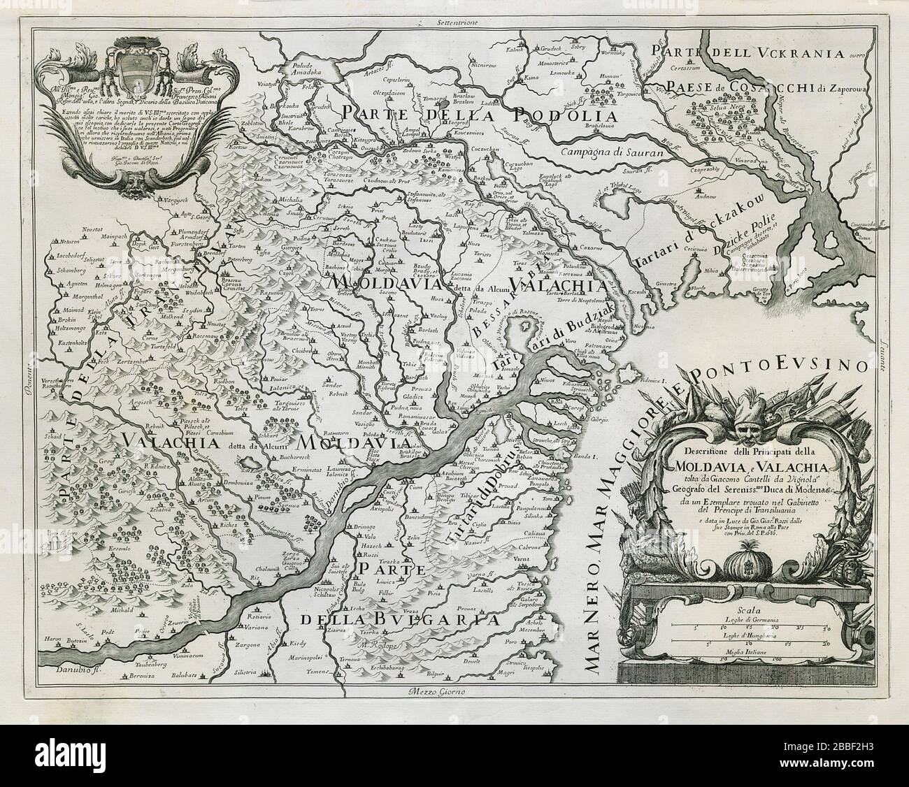 Moldavia romania map hi-res stock photography and images - Alamy