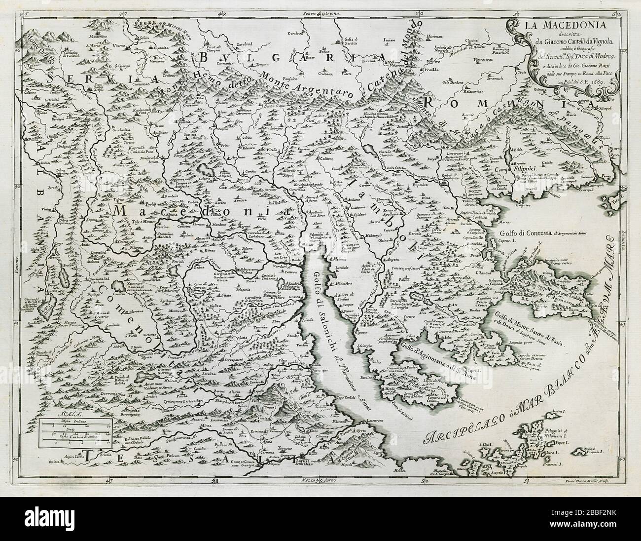 1689 map hi-res stock photography and images - Alamy