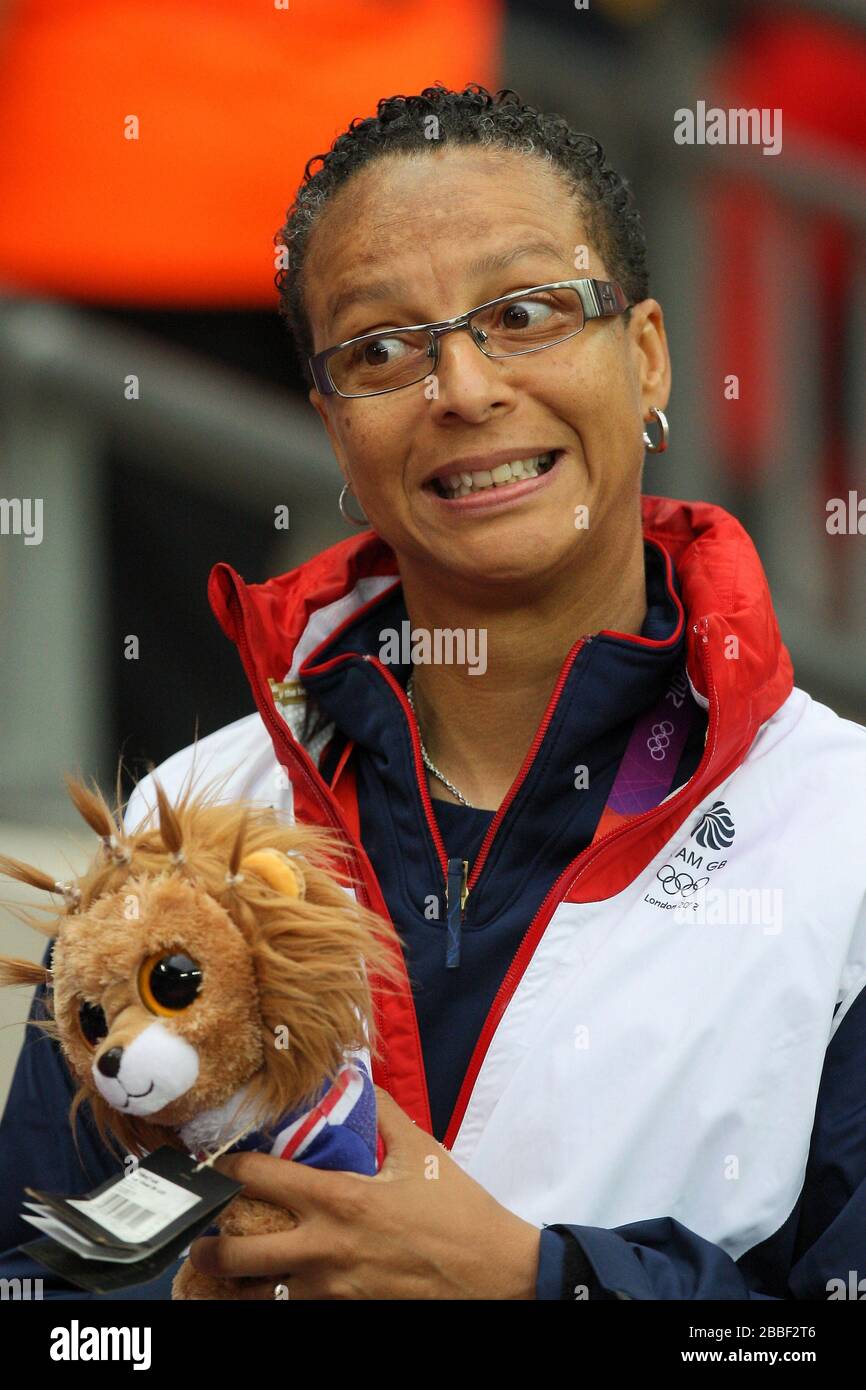 Great Britain coach Hope Powell Stock Photo - Alamy