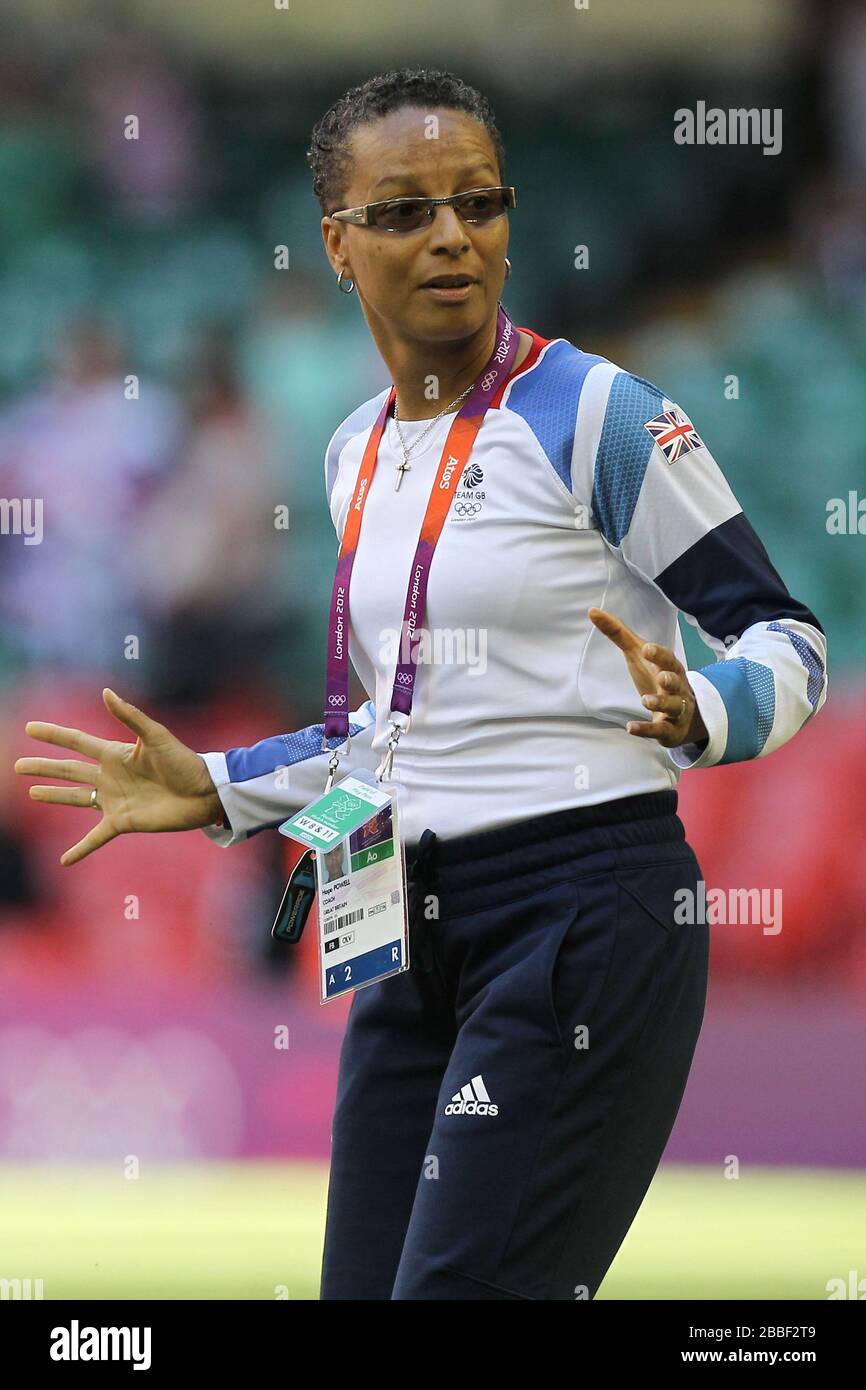 Great Britain Coach Hope POWELL Stock Photo - Alamy