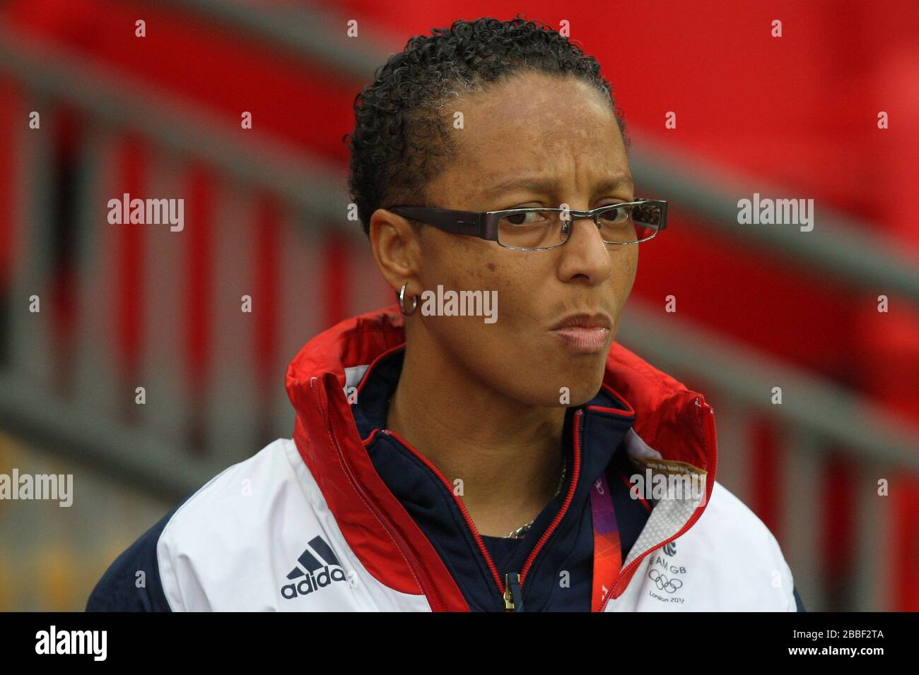 Great Britain coach Hope Powell Stock Photo - Alamy