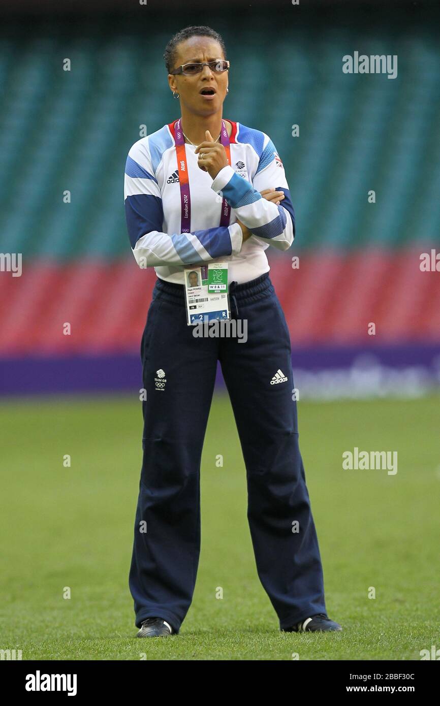 Great Britain Coach Hope POWELL Stock Photo - Alamy